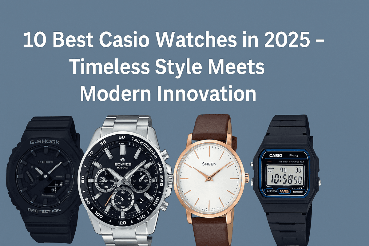 10 Best Casio Watches in 2025 – Top Models Reviewed