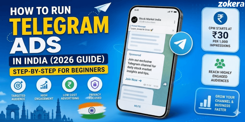 How to Run Telegram Ads in India – 2026 Beginner’s Guide